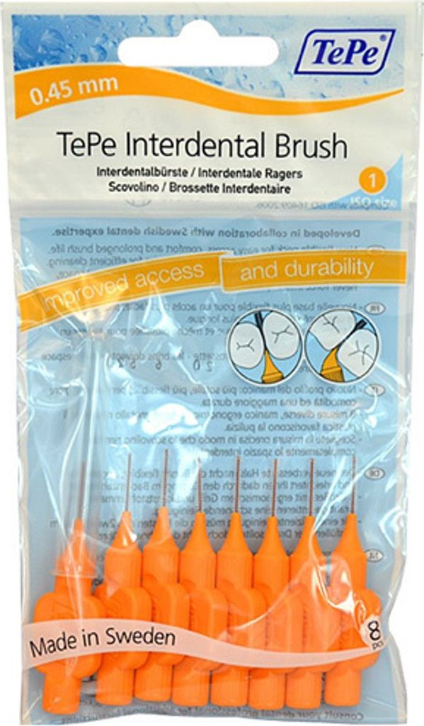 TePe Orange Interdental Brush ISO Size 1 | Kaufland.de