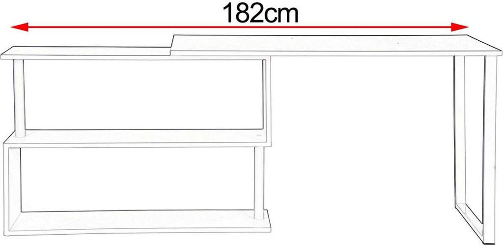 WOLTU Schreibtisch Eckschreibtisch | Kaufland.de