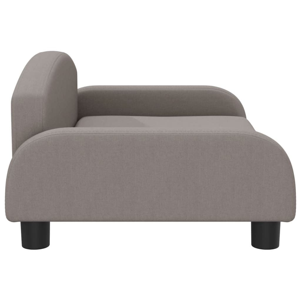 vidaXL Hundebett Taupe 70x45x30 cm Stoff | Kaufland.de