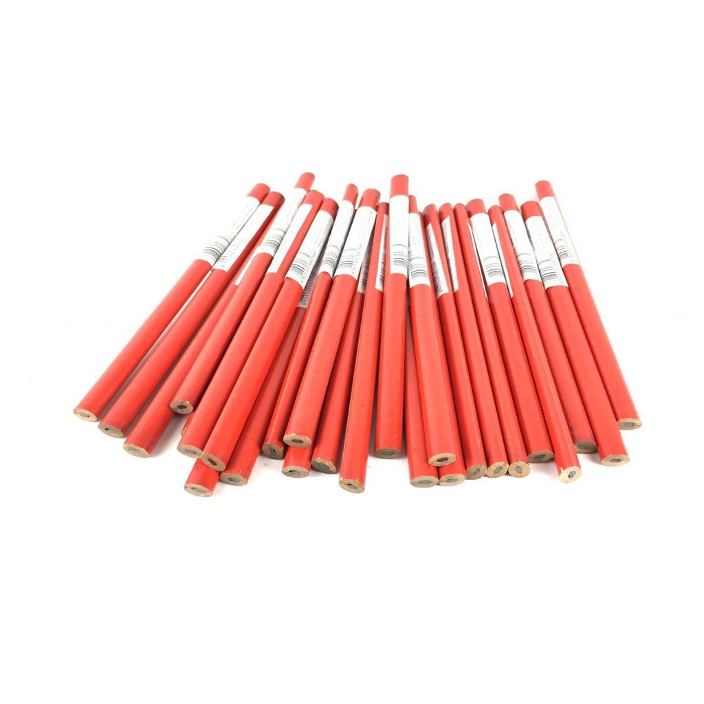 Handwerker Bleistift MASSIVER ZIMMERMANNSBLEISTIFT-SET FETT Mit Minen ...