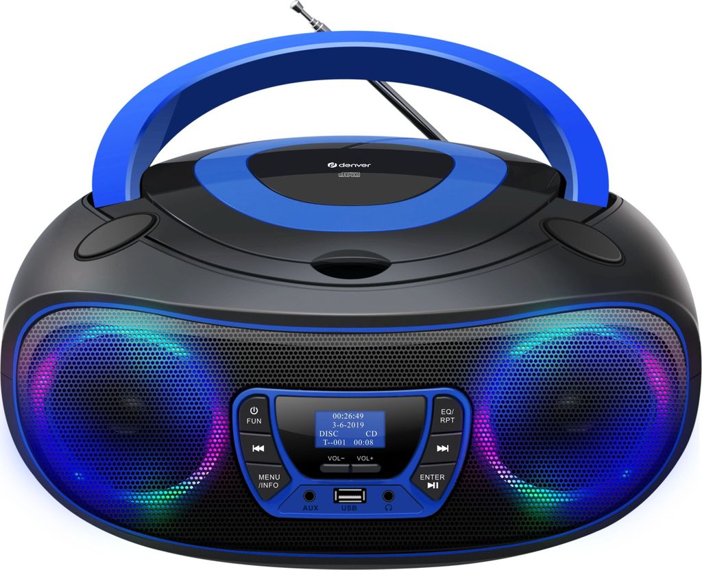 DENVER TDB-212 – DAB+ Boombox mit Bluetooth, | Kaufland.de