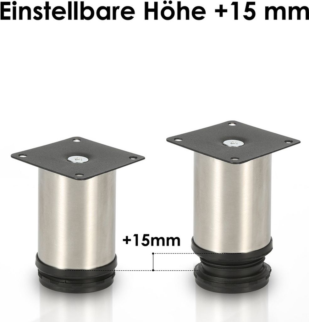 Wolketon 4X Nábytkové nohy podstavec nohy | Kaufland.cz