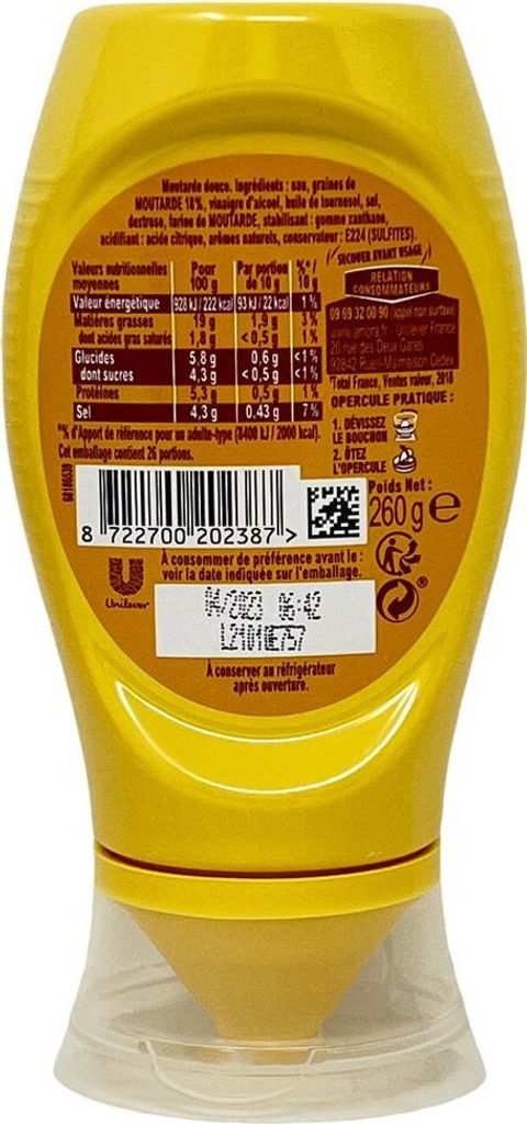 Amora Senf Fine & Douce 260g: Feiner Genuss | Kaufland.de