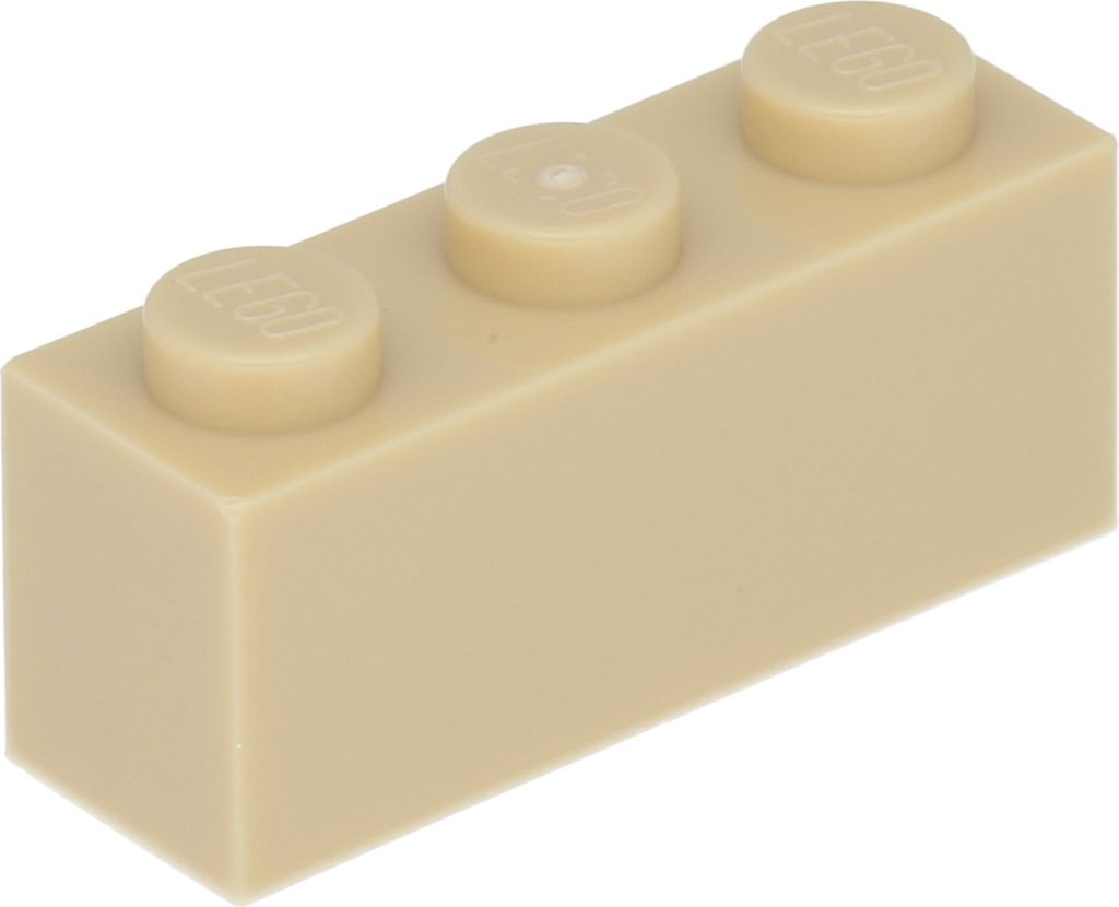 LEGO® 1x3 Steine Hochsteine Hellbeige - 3623 | Kaufland.de