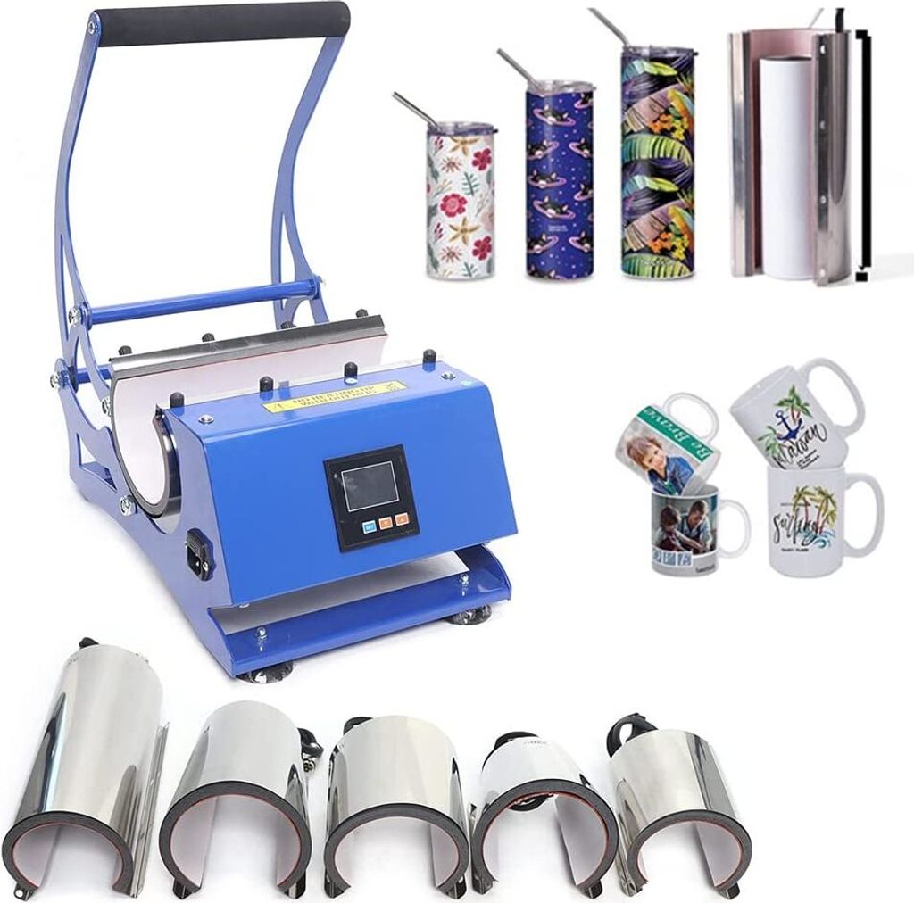 6 IN 1 Transfer Press Cup Press Heat Pressure | Kaufland.cz