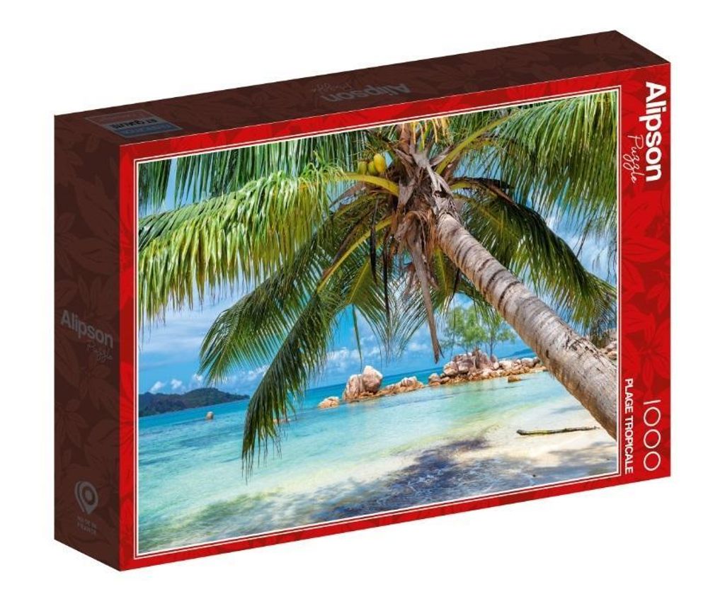 Alipson Puzzle Tropischer Strand - 1000 Teile