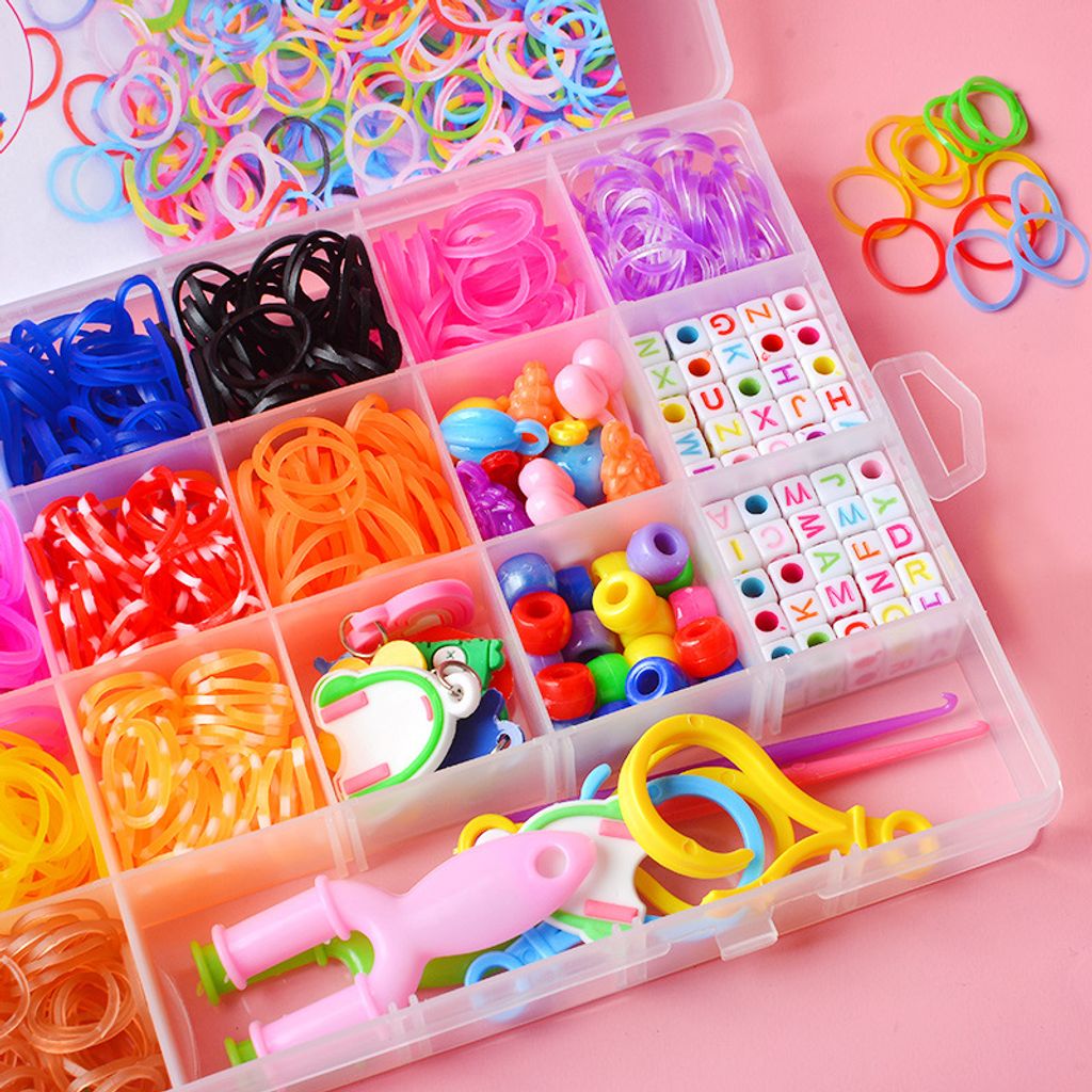 1500 STÜCKE Bunte Loom Bands Set Candy Farbe | Kaufland.de