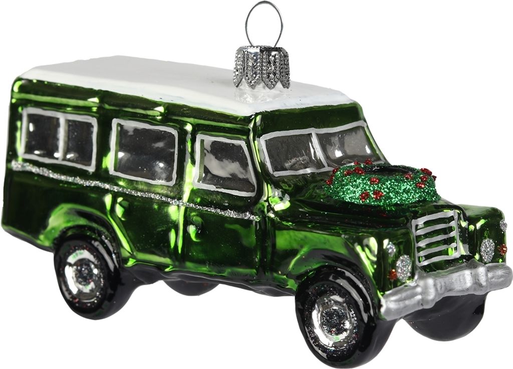 Auto terénní zelené s věncem | Kaufland.cz