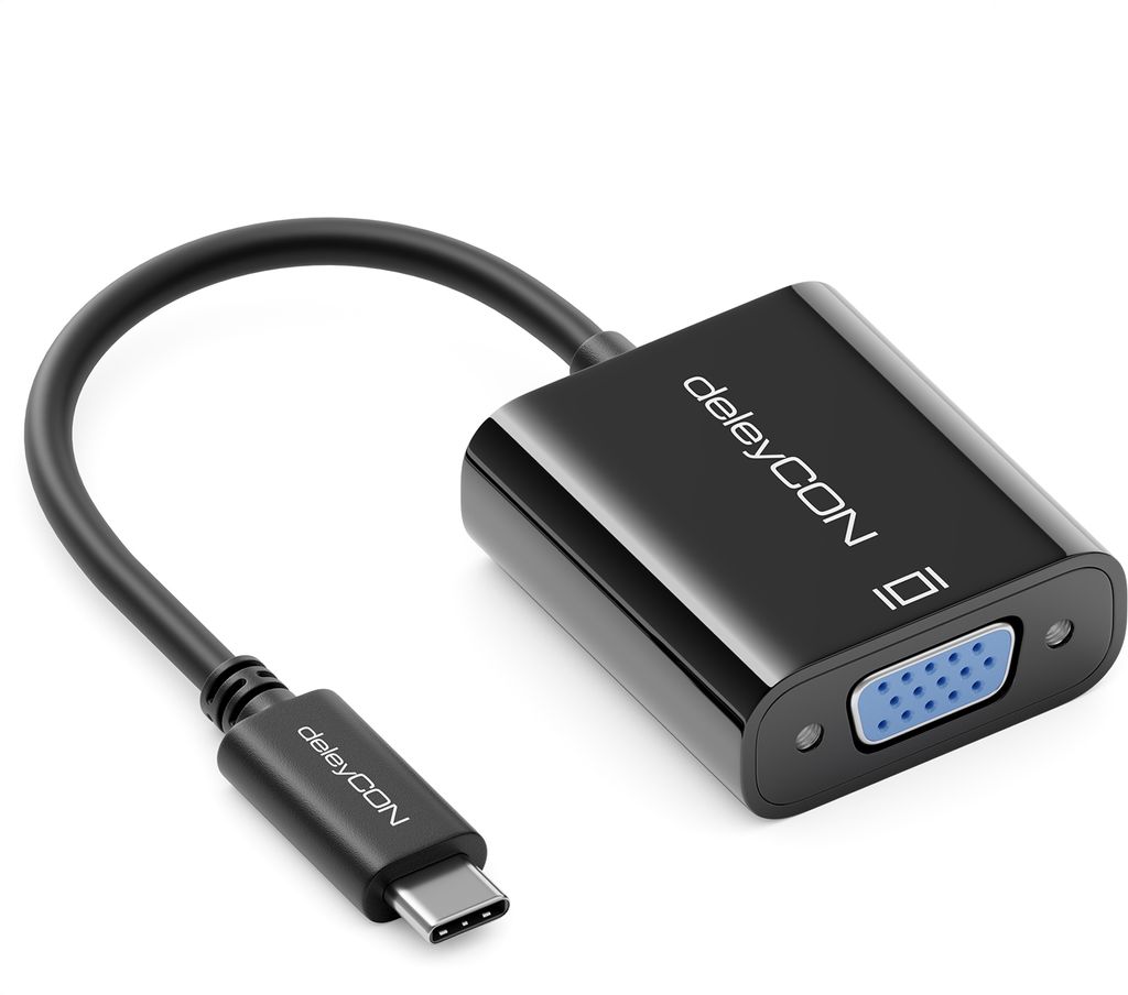 deleyCON USB C auf VGA Adapter Konverter - | Kaufland.de