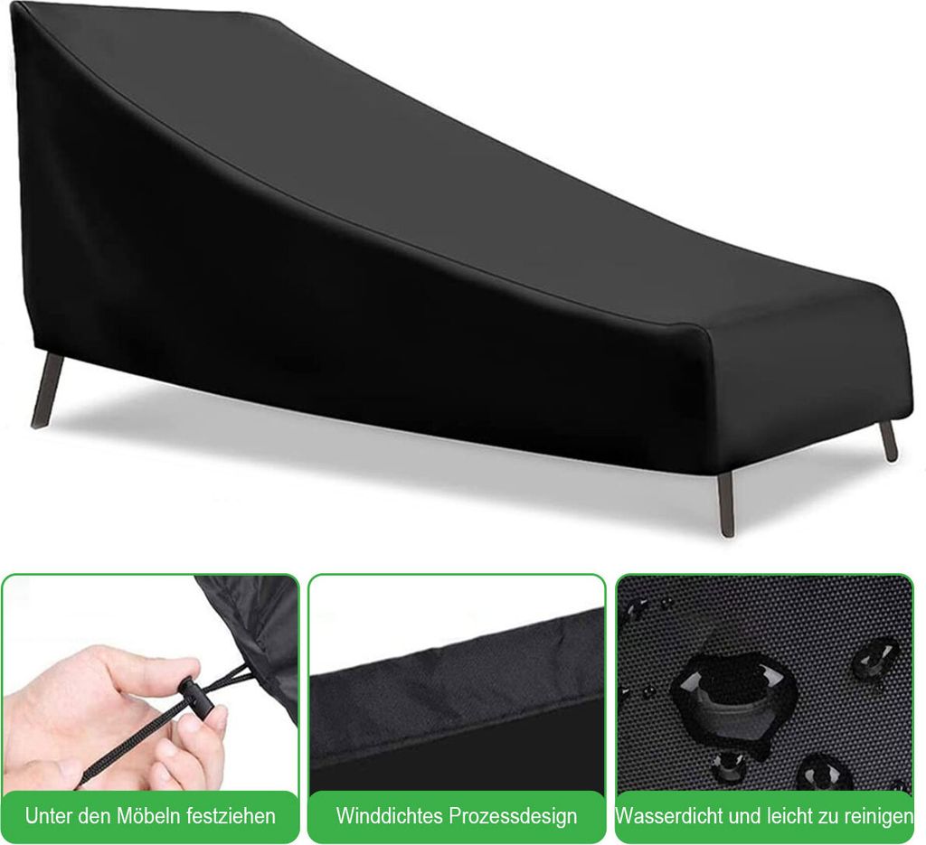 198*90*41/84cm Potah na zahradní lehátko | Kaufland.cz