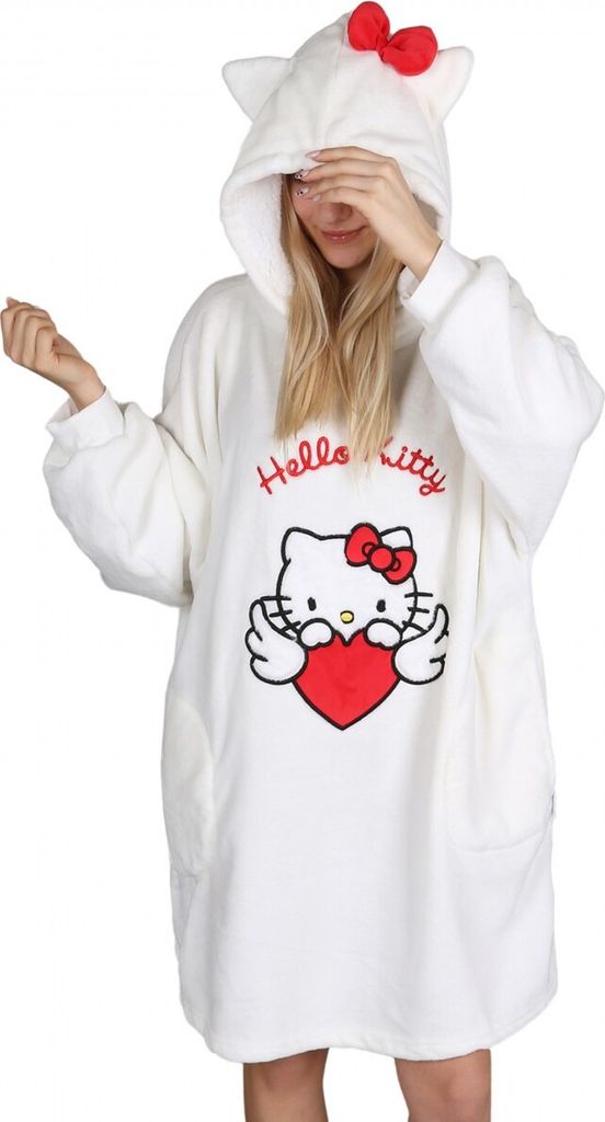 Hello Kitty Bílá, dámská mikina, župan, deka | Kaufland.cz