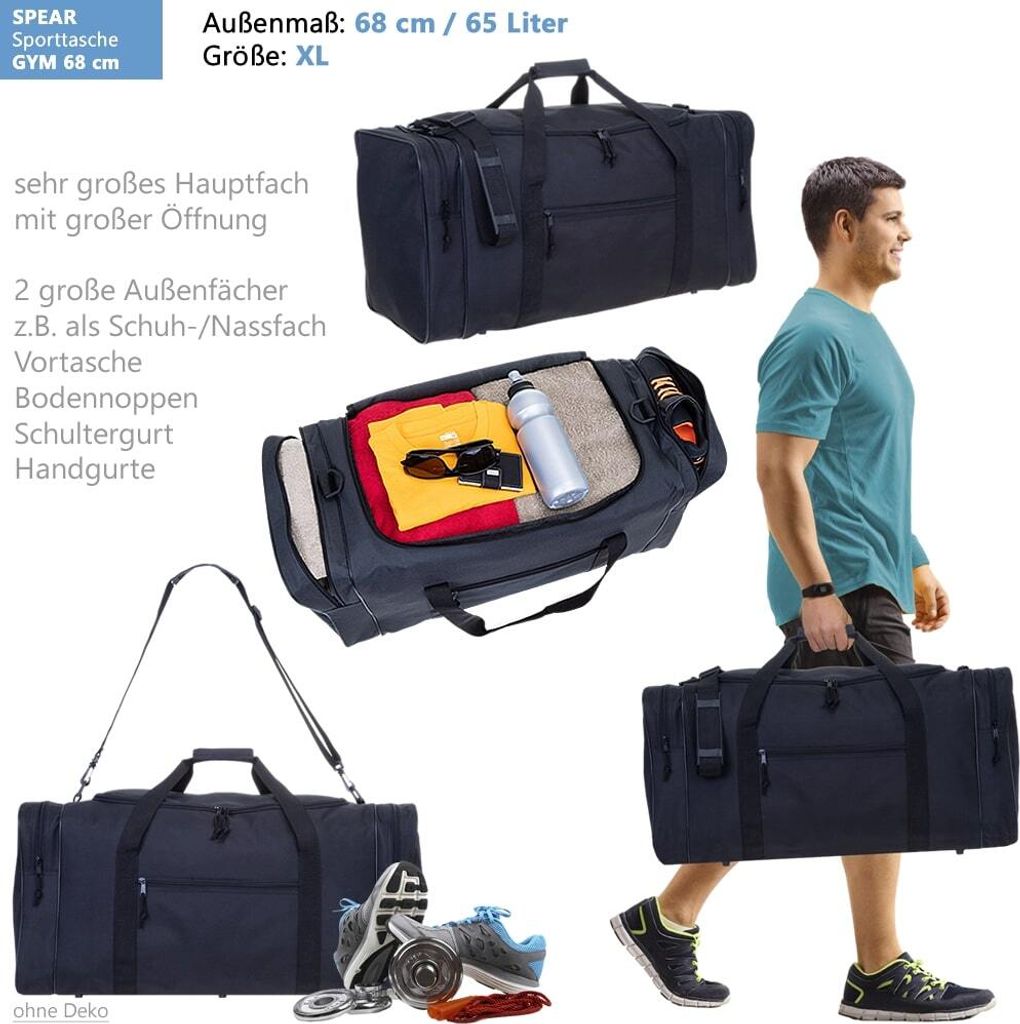 Schone Sporttasche Herren Xxl Bild