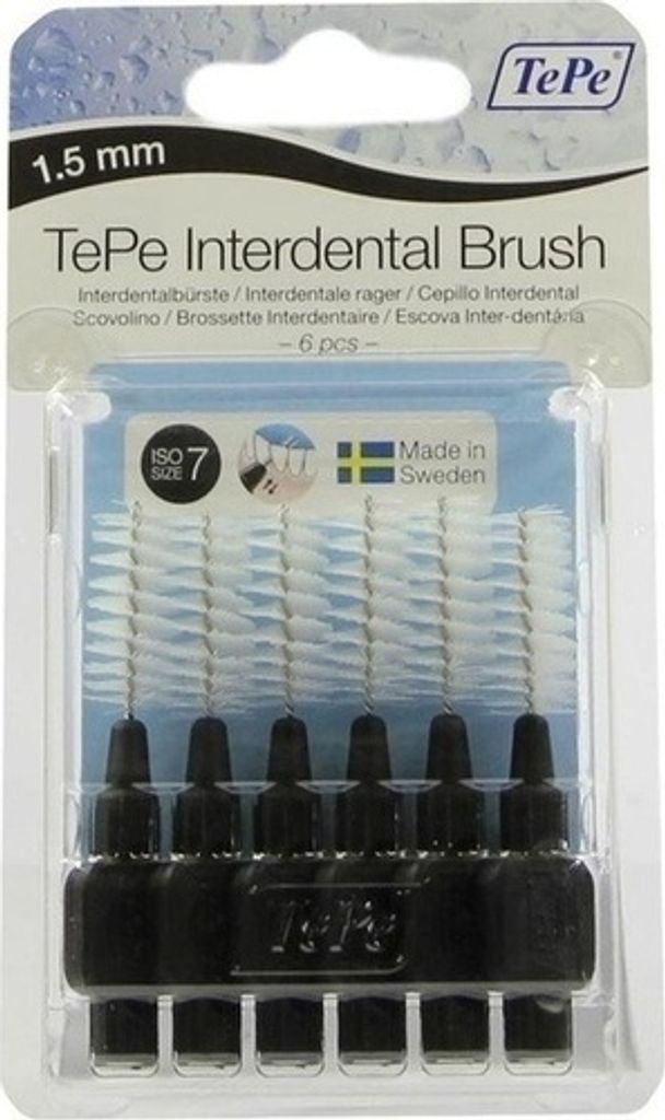 TePe ID Brush Black 1,5 mm, 5 szt. | Kaufland.pl