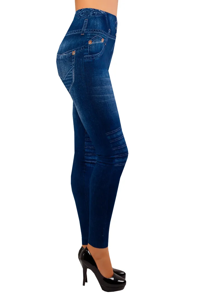 Damen Jeggings High Waist Leggings Hochbund Kaufland De