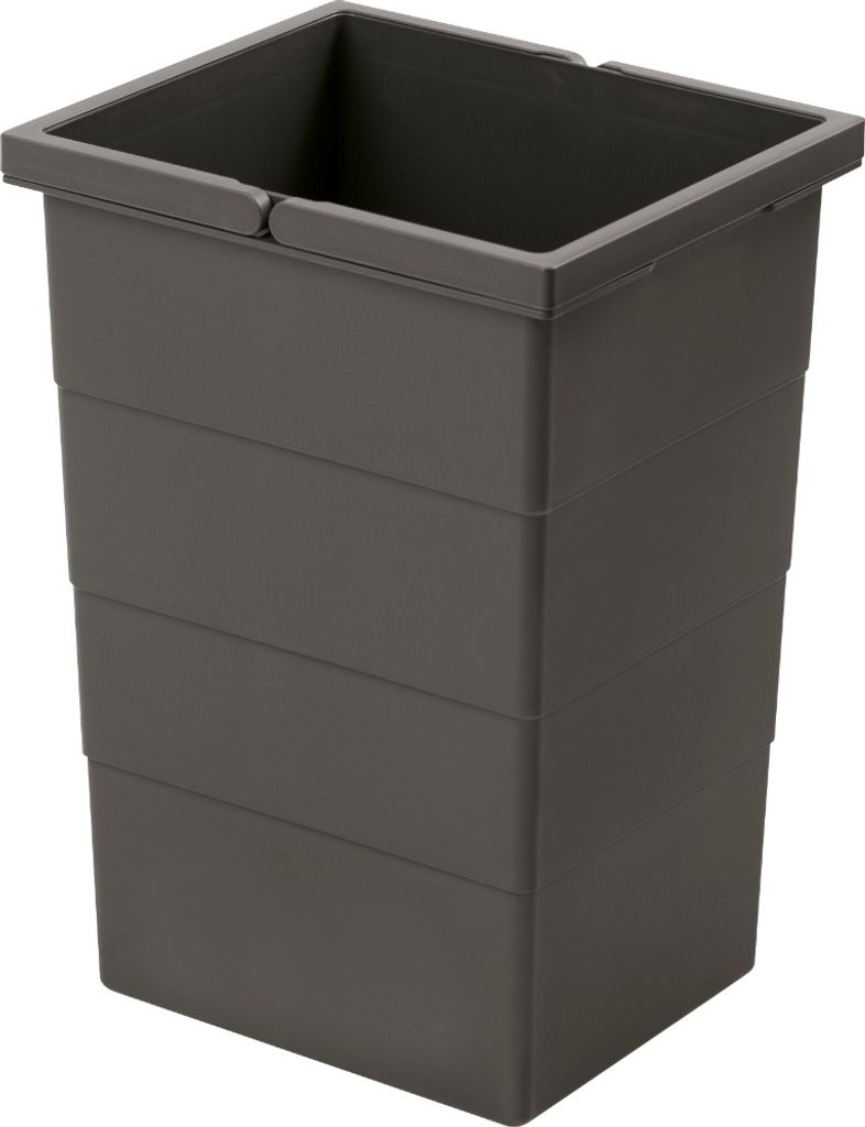 Hailo Inneneimer 1138999 dunkelgrau 13 Liter 207 x 242 x