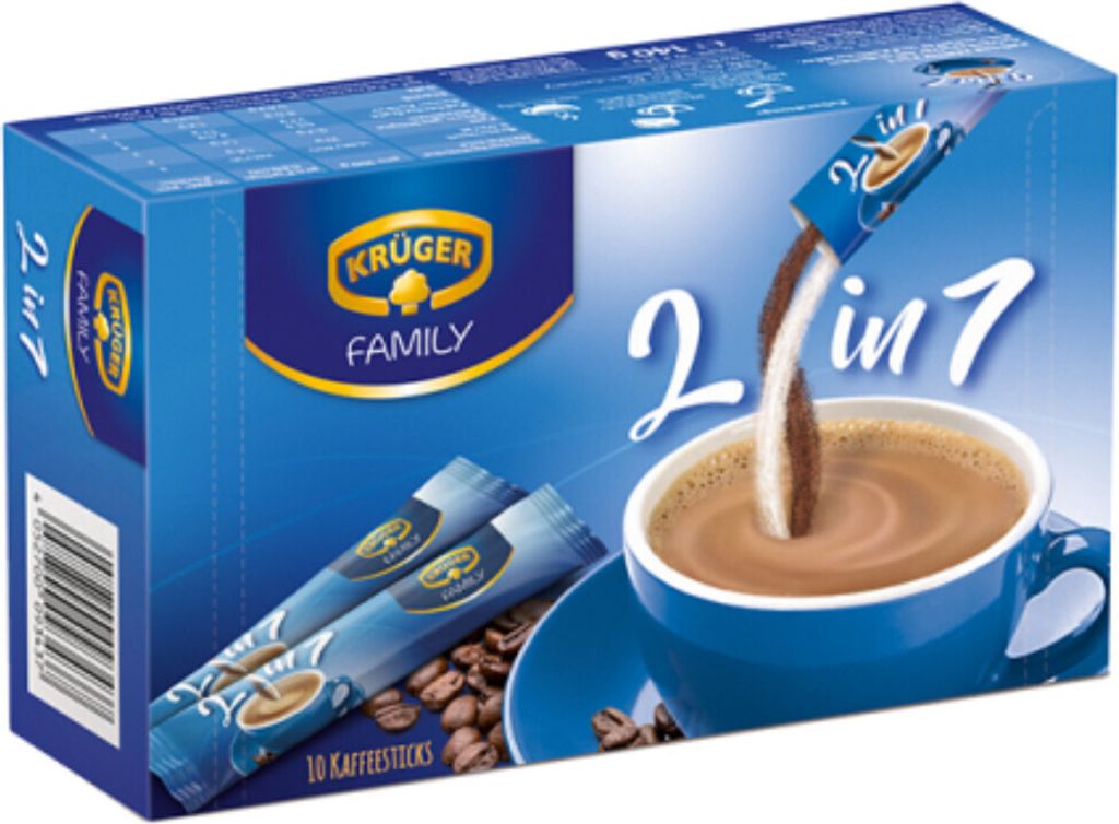 Krüger Family 2 v 1 140g Instantní káva | Kaufland.cz