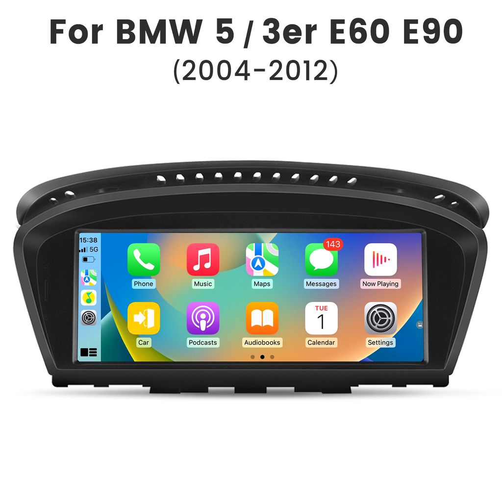8.8" Android 13 Car Radio Carplay Dla BMW E60 E61 E64 E90