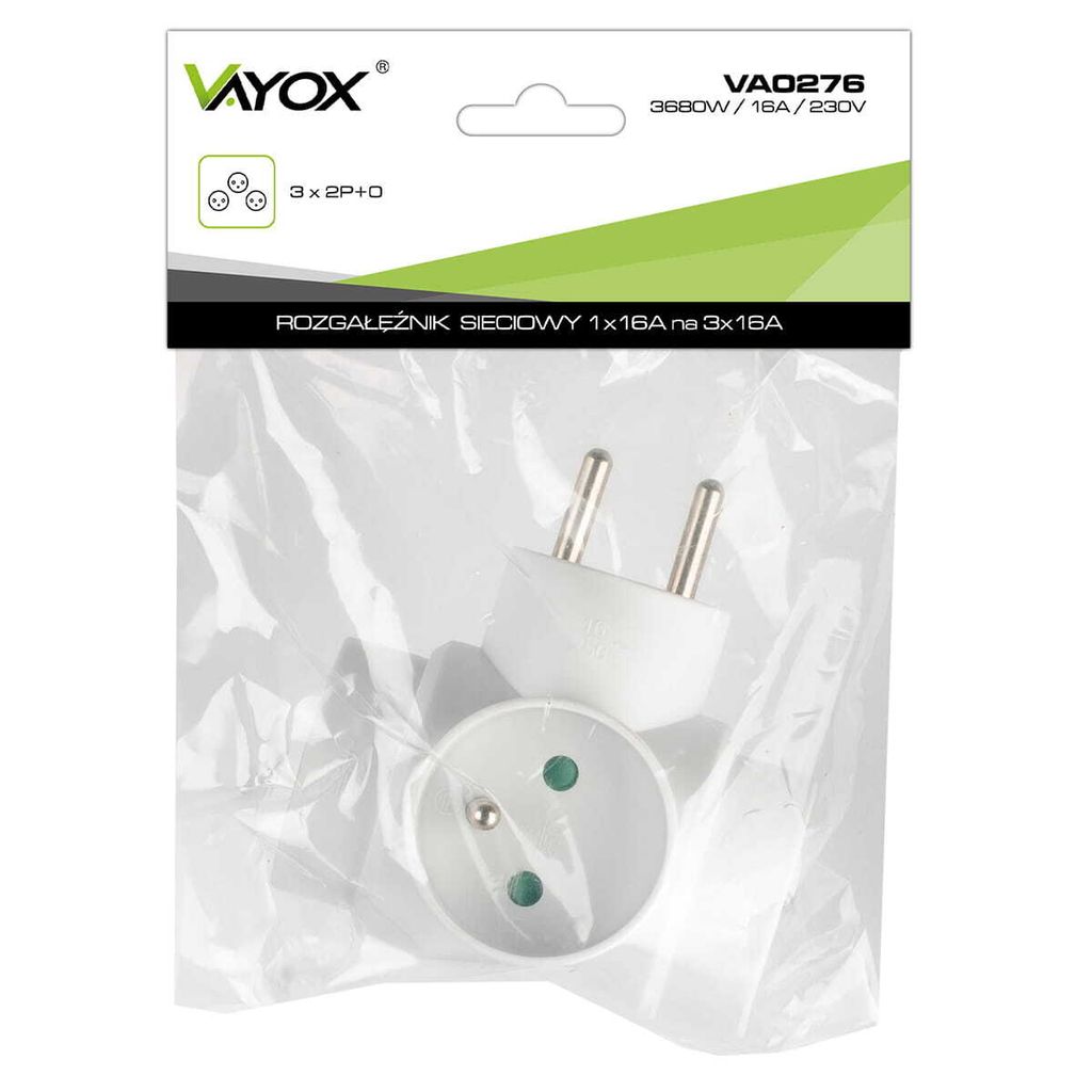 Vayox VA0276 Splitter | 3 Steckdosen | Weiß | Kaufland.de