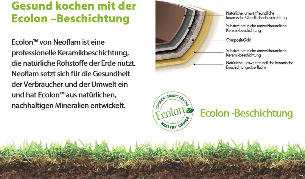 Neoflam - MIDAS Plus 8 tlg. Set - Sand | Kaufland.de