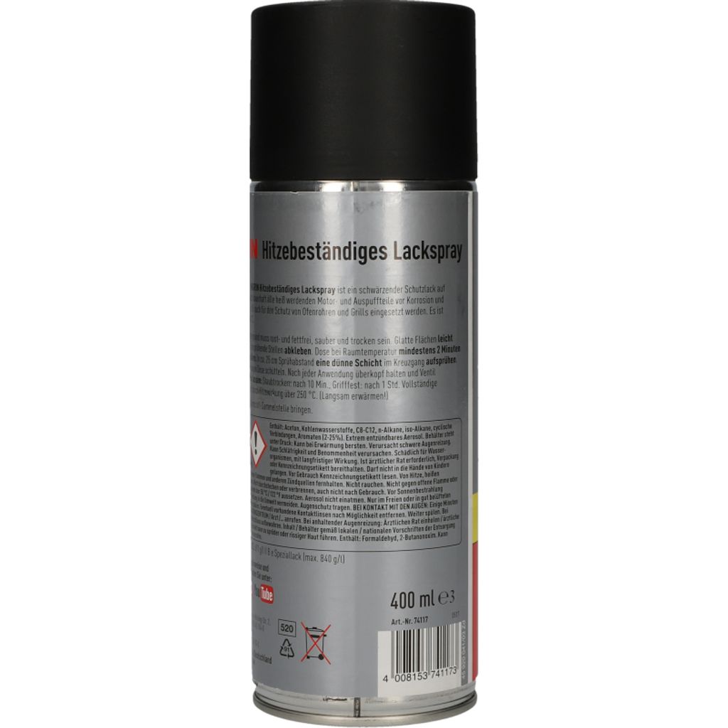 NIGRIN hitzebeständiges Lack-Spray schwarz | Kaufland.de