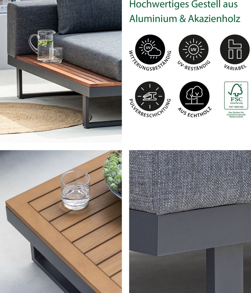 Elegantes Dehner Garten Lounge Ebenbild