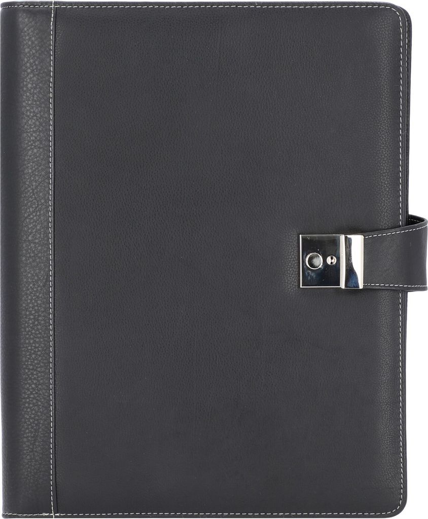 Segregator Alassio skórzany DIN A4 czarny | Kaufland.pl