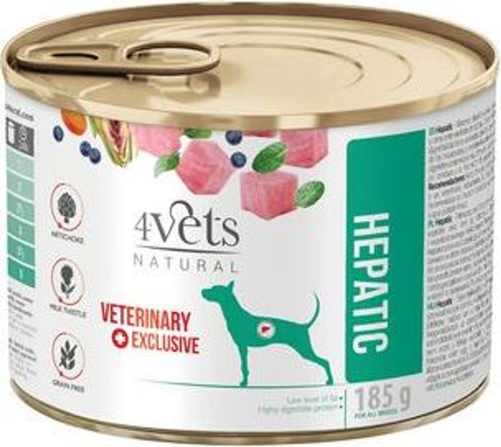 4Vets NATURAL VETERINARY EXCLUSIVE HEPATIC | Kaufland.cz