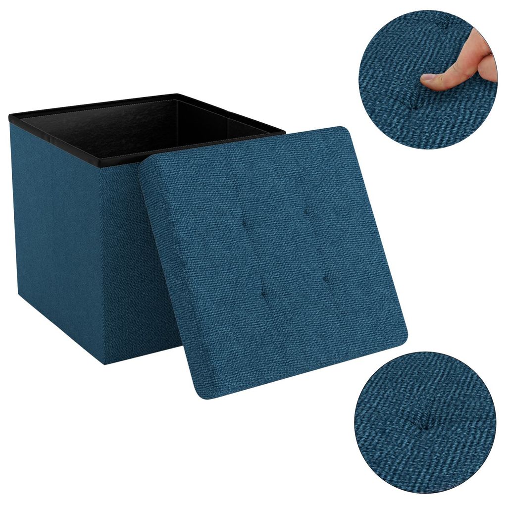 Intirilife Faltbare Sitzhocker 30x30x30 cm in | Kaufland.de