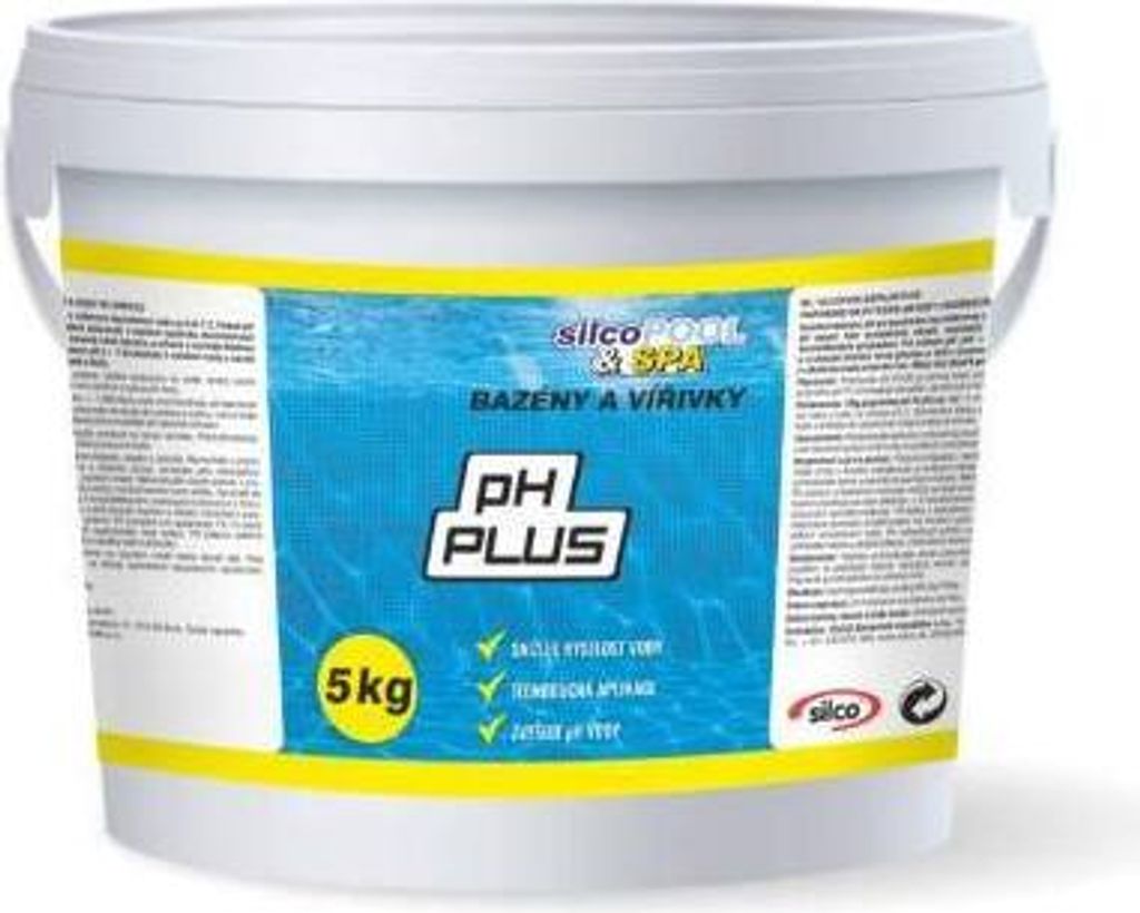 Chemie bazénová, pH plus, 5 kg, SILCO | Kaufland.cz