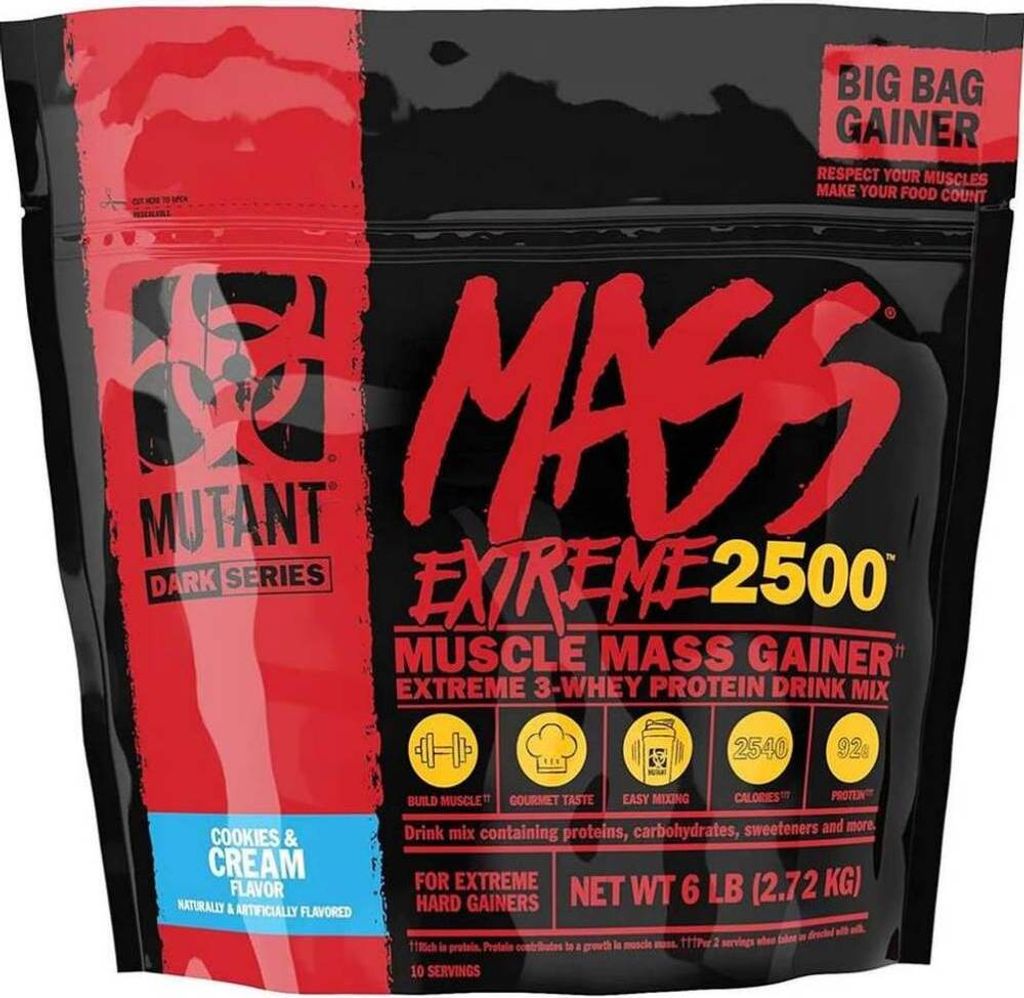Mutant Mass Extreme 2500 Gainer 2720 g 18047 | Kaufland.cz