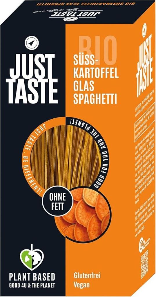 Just Taste Glas-Spaghetti Süßkartoffel 250 g | Kaufland.de