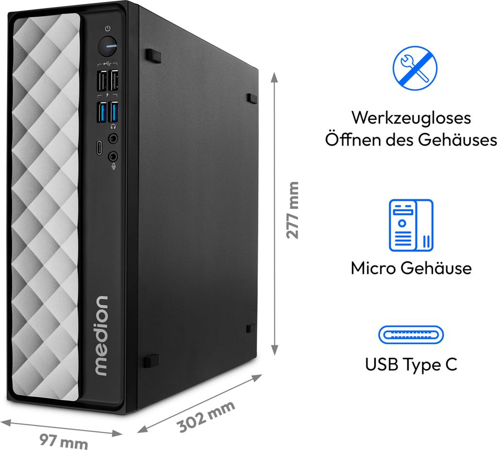 MEDION T80 Multimedia Mini PC (Intel Core | Kaufland.cz