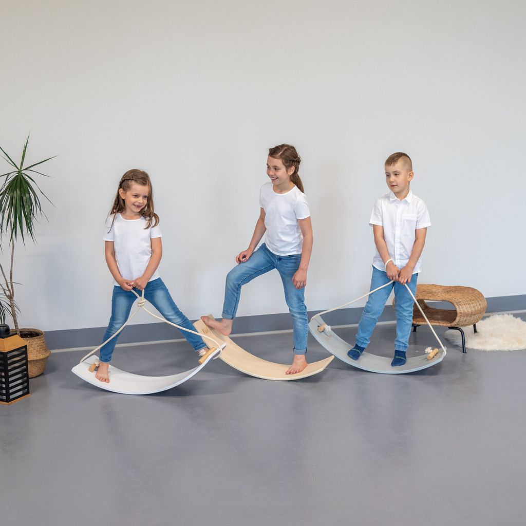 KiddyMoon Balance Board Mit Seil Balancieren | Kaufland.de