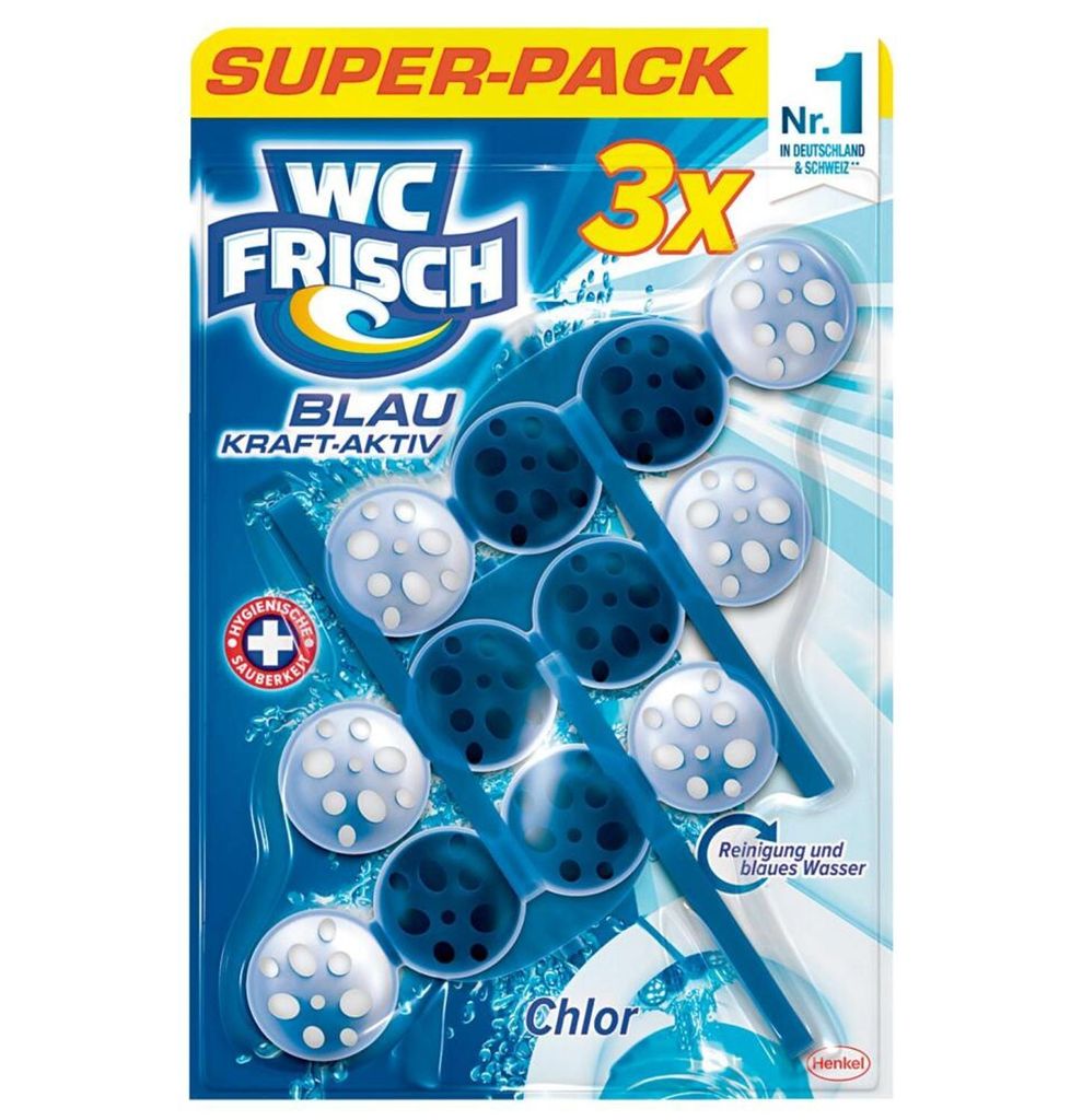 WC Frisch Kraft-Aktiv modrý oplachovací | Kaufland.cz