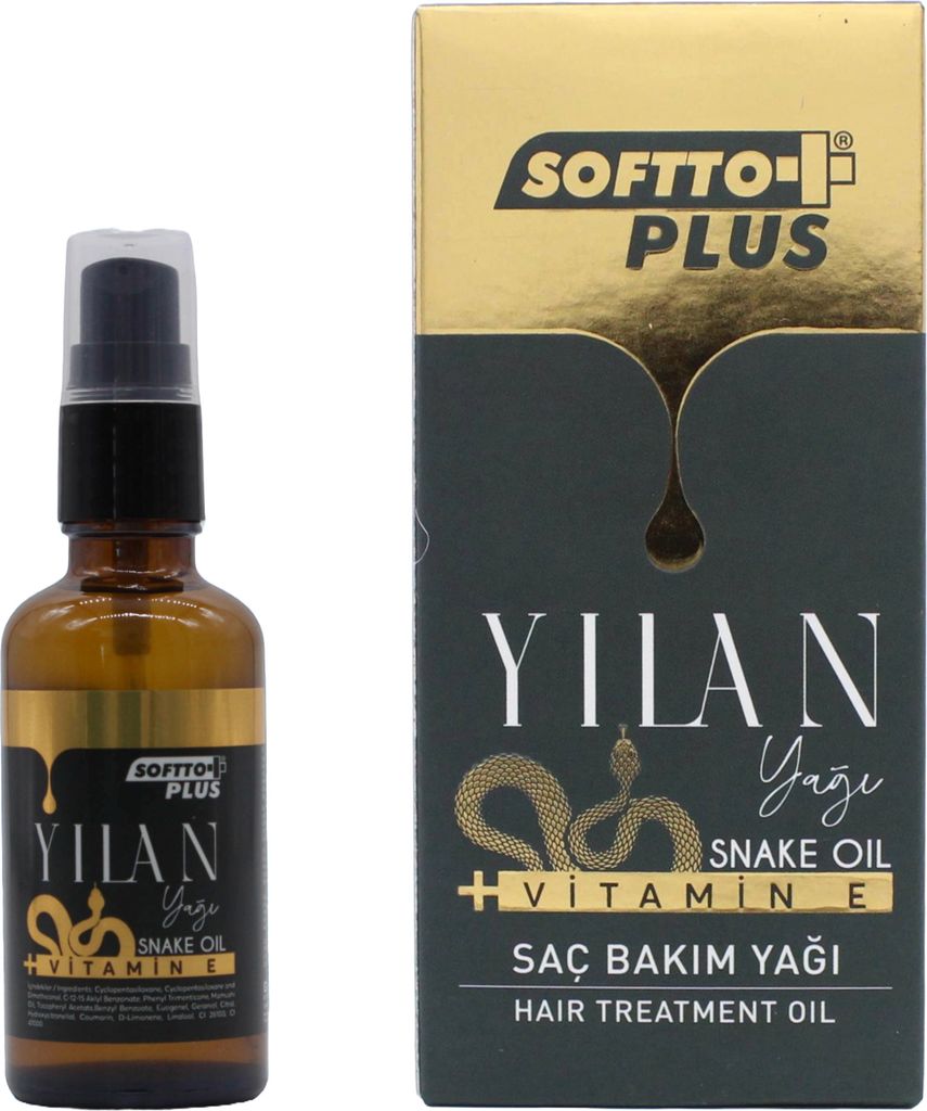 Softto+Plus Hadí olej - Olej na vlasy Olej na starostlivosť