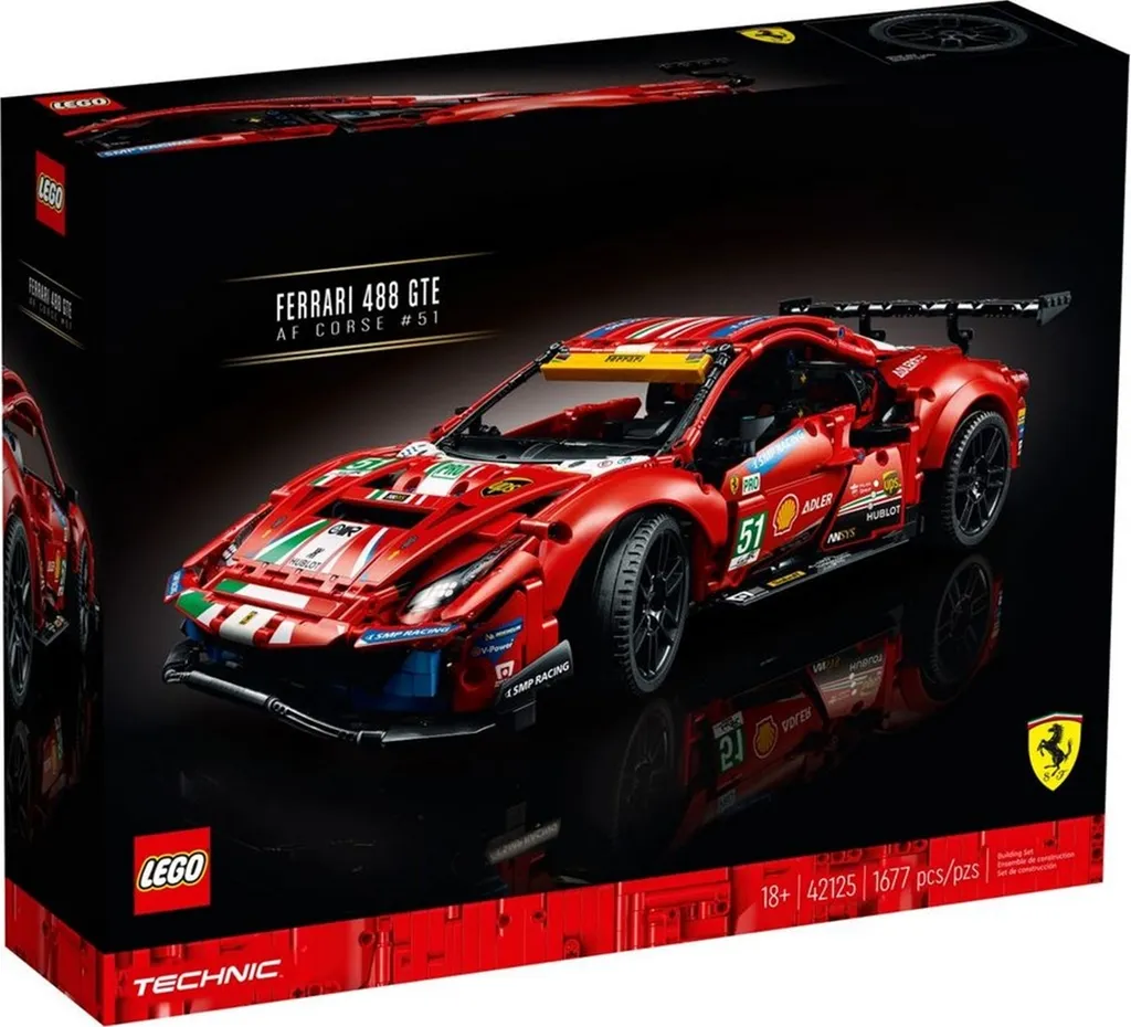 Stavebnica LEGO Technic 42125 Ferrari 488 GTE | Kaufland.sk