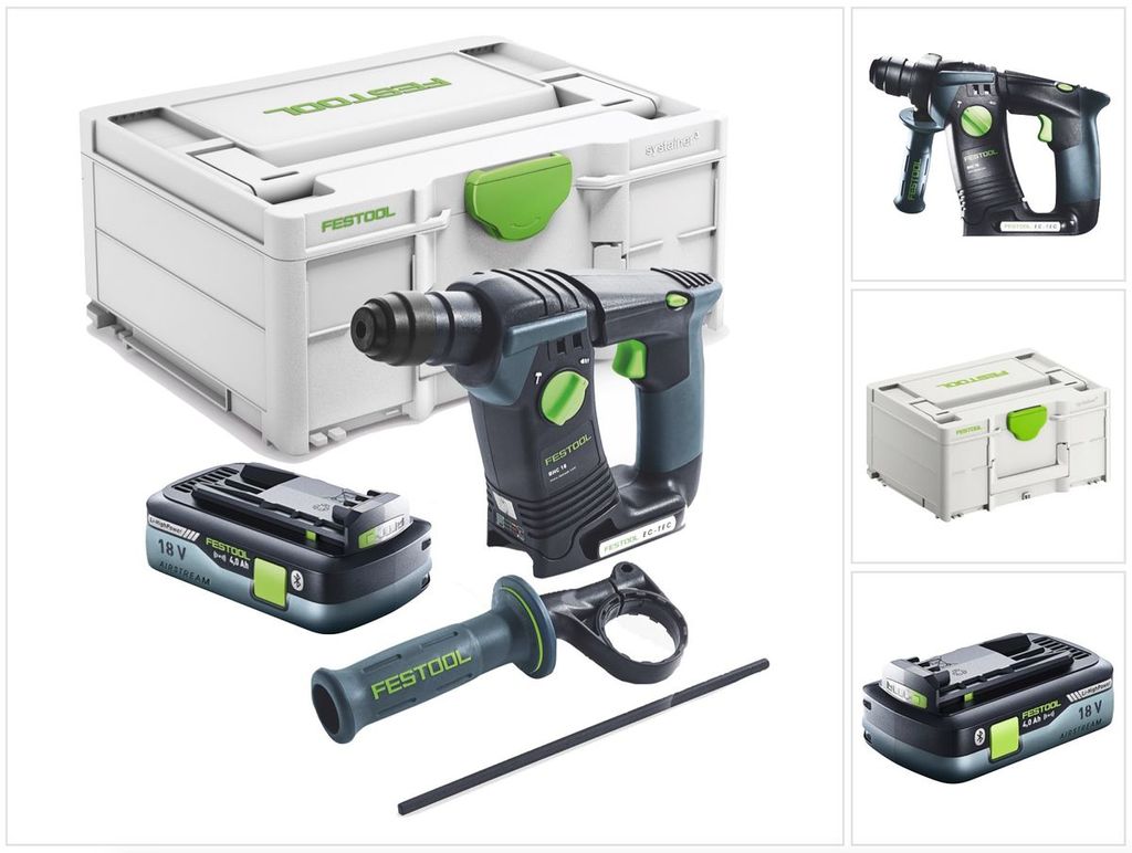 Festool BHC 18-Basic Akku Bohrhammer 18 V 1,8 | Kaufland.de