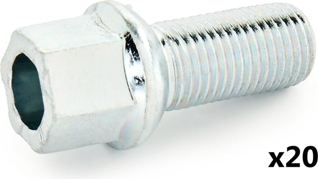 20x RIDEX Radschraube M 14 x 1,5 mm 27mm SW17 für VW Golf