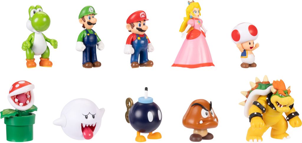 SUPER MARIO Nintendo Figuren 10er Set Freunde | Kaufland.de
