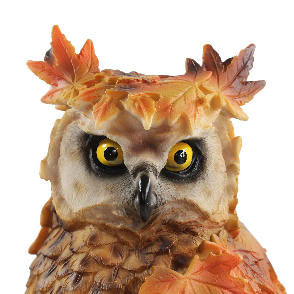 Eulenfigur Dekofigur Eule in Ahornoptik | Kaufland.de