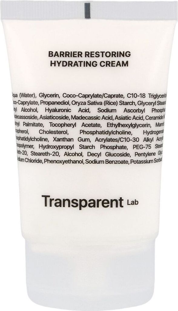 Transparent Lab - Barrier Restoring Hydrating Cream, 50ml
