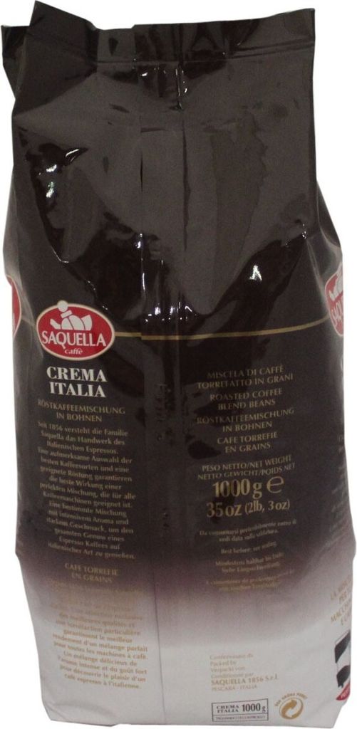 Saquella Caffe Saquella Crema Italia Bohnen 1 | Kaufland.de