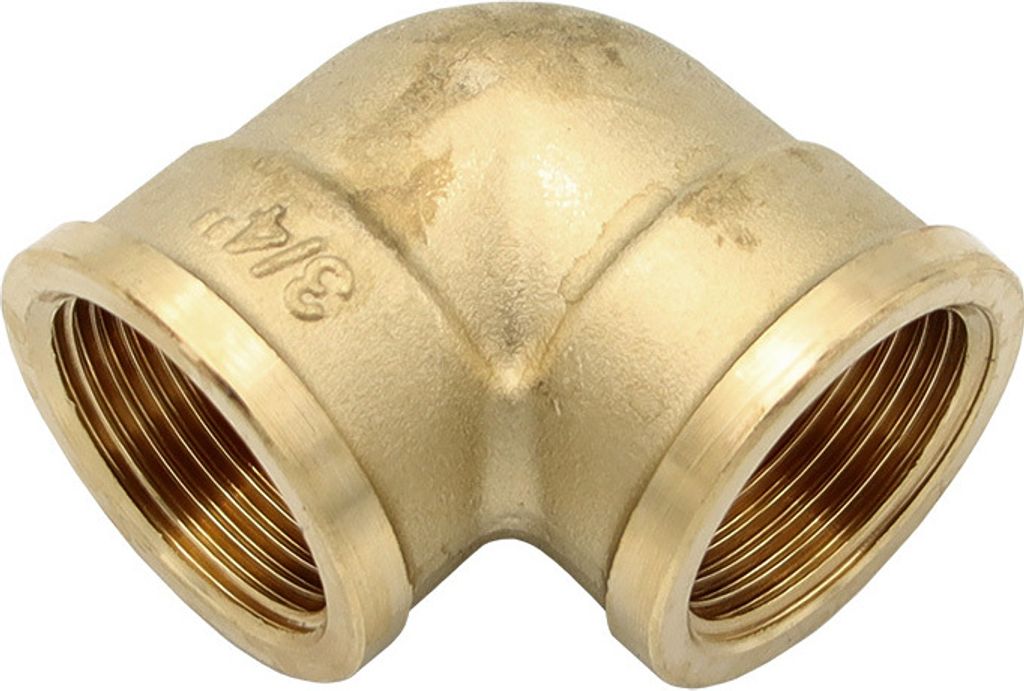 Messing Fitting Winkel 3/4 Zoll 90 Grad DN20 | Kaufland.de