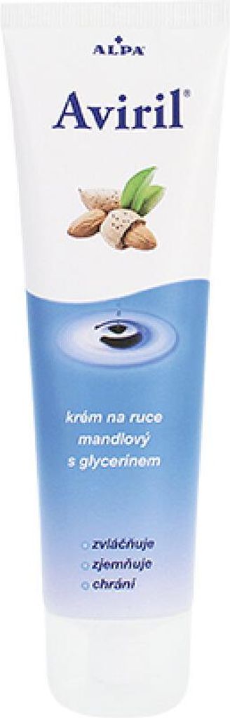 Alpa Aviril Crème pour les mains à l'amande avec glycérine