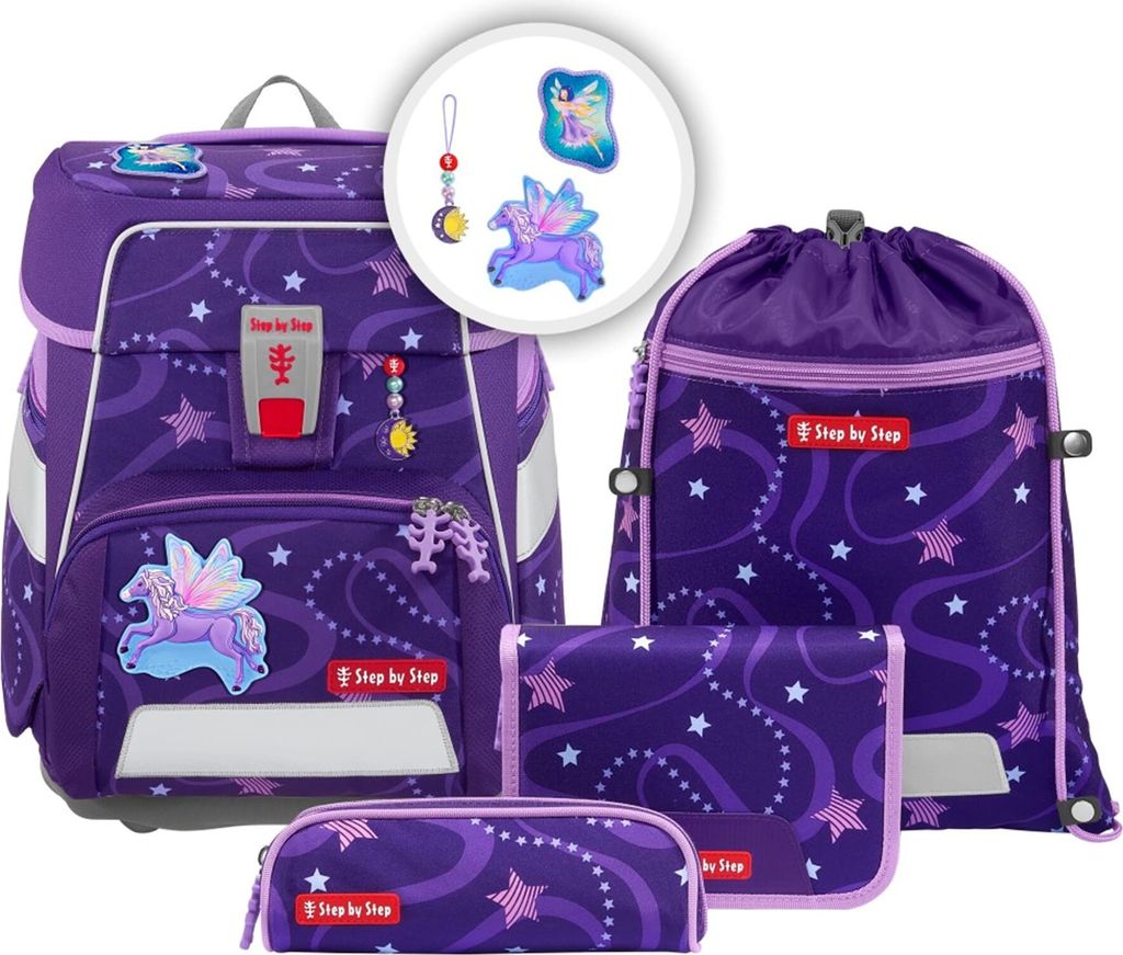 Step by Step Ranzen-Set SPACE, 5-teilig Schulranzen