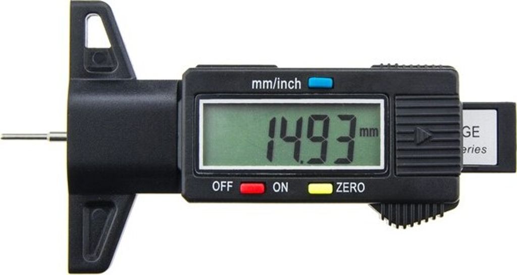 Merač hĺbky dezénu pneumatík Digitálny merač | Kaufland.sk
