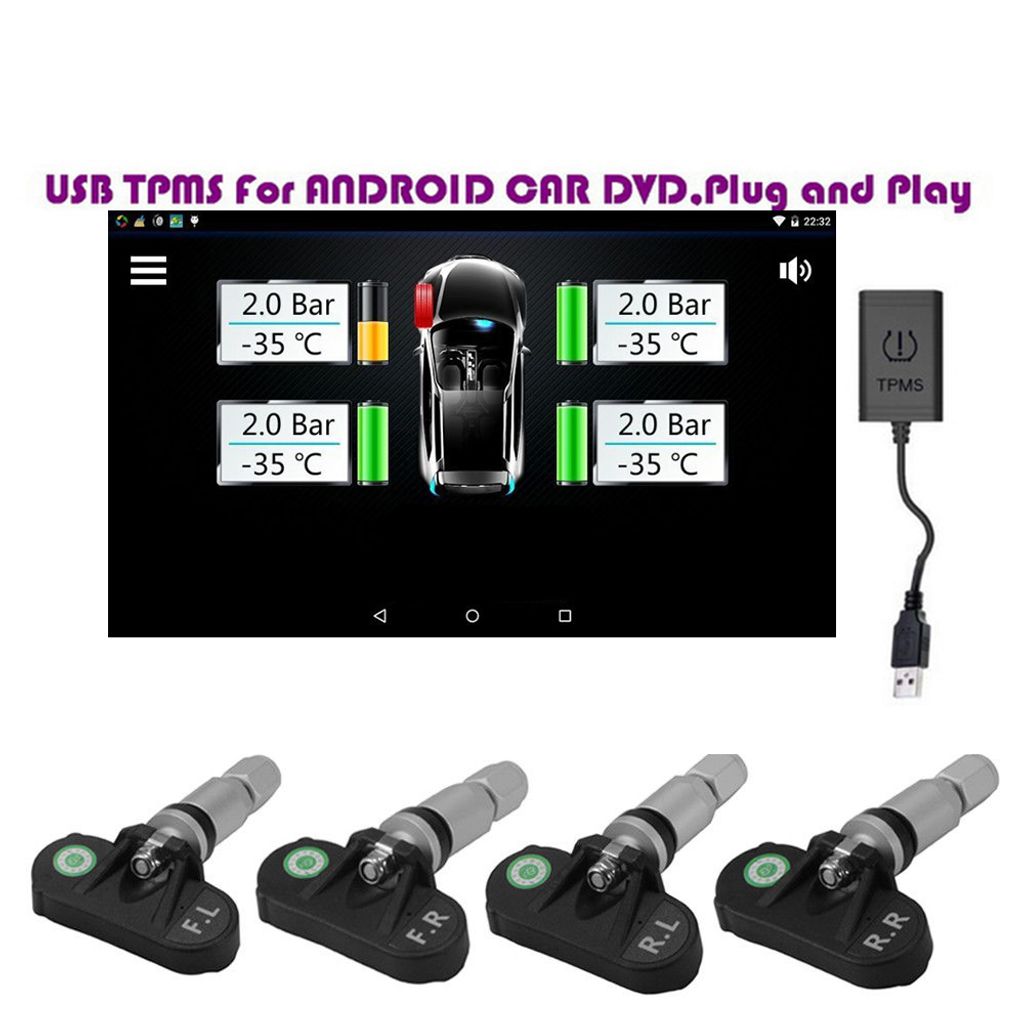 USB TPMS Reifendruckkontrollsystem für | Kaufland.de