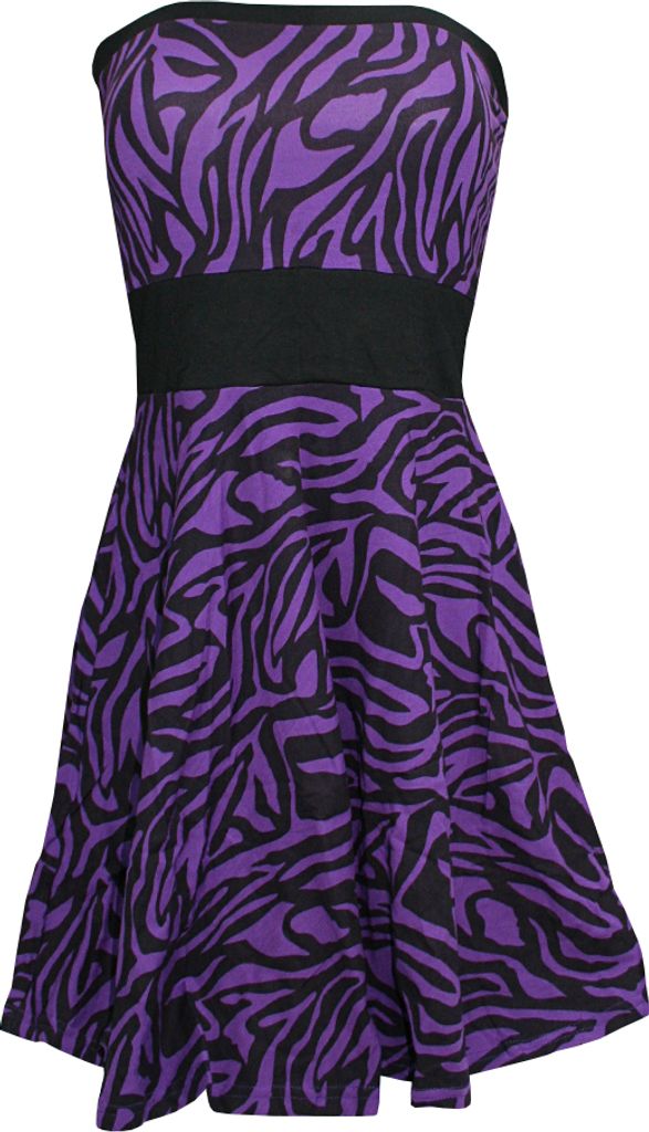 Nix Gut - Zebramuster - Kleid Lila Onesize | Kaufland.de
