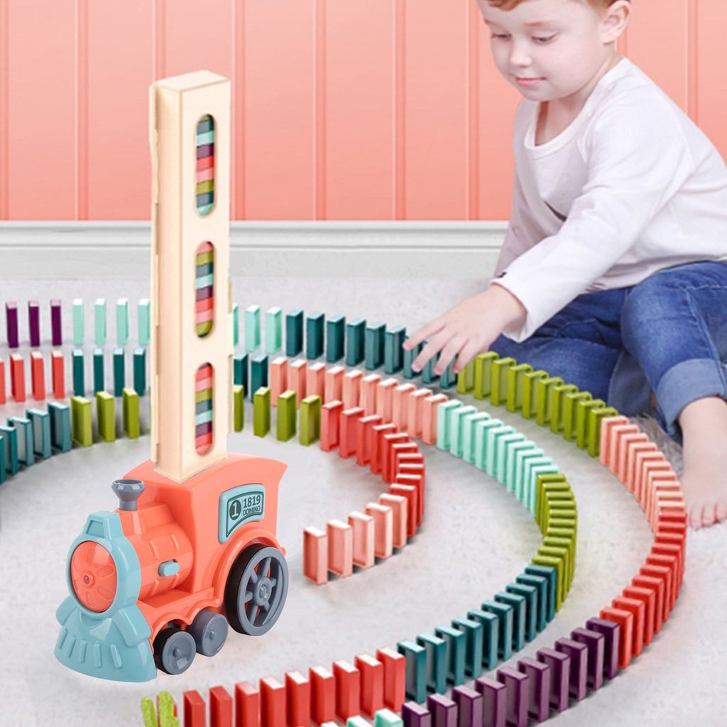 Domino Train Blocks Set,Electric Train | Kaufland.sk