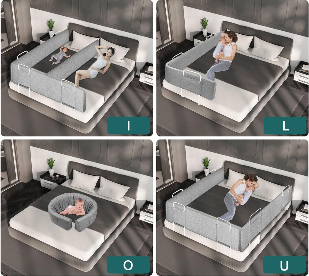 NAIZY Bed Rail Cot Rail Bed Guard Protective | Kaufland.sk